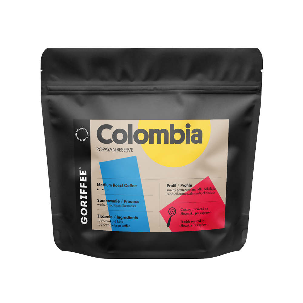Specialty coffee beans Colombia Popayan Reserve Washed - Goriffee roastery